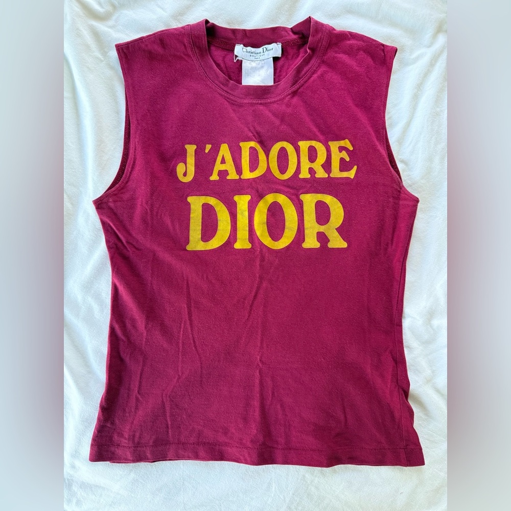 Christian Dior J’adore Dior Tank, Vintage John Gallia… - Gem